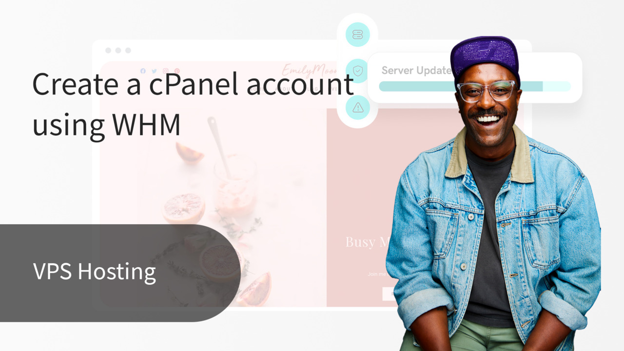 GoDaddy Help Center - How-To Video - Create a cPanel account using WHM