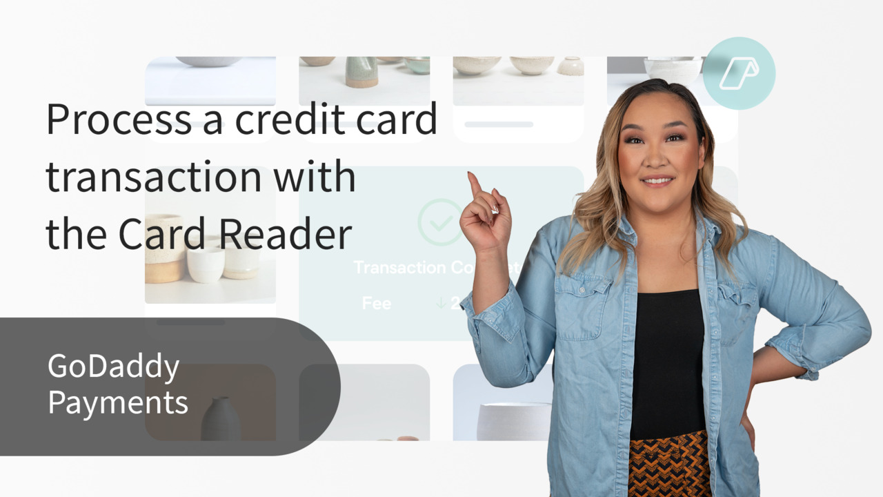 GoDaddy Help Center - How-To Video - Process a credit card transaction ...