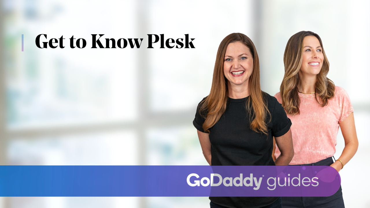 GoDaddy 헬프 센터 - 방법 안내 비디오 - Plesk 알아보기-개요