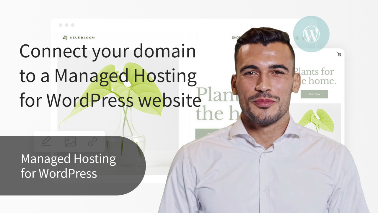 GoDaddy Help Center - How-To Video - Connect your domain to a Managed ...