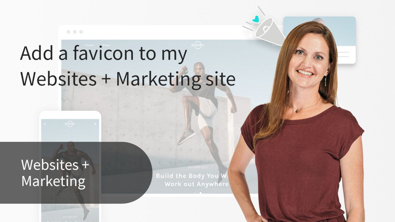 GoDaddy Help Center - How-To Video - Add a favicon to my Websites ...