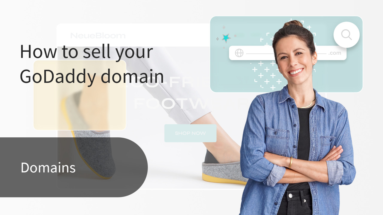 GoDaddy Help Center - How-To Video - How to sell your GoDaddy domain