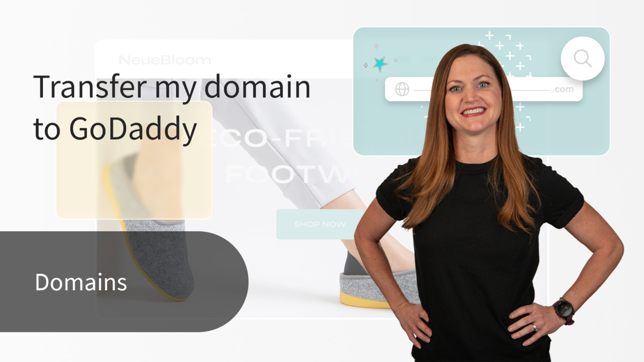 GoDaddy Help Center - How-To Video - Transfer my domain to GoDaddy