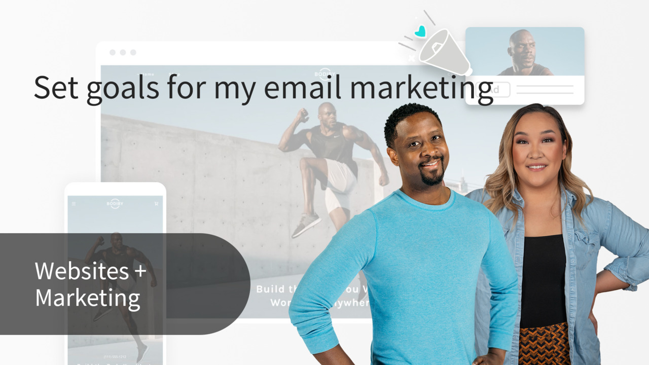 GoDaddy Help Center - How-To Video - Set goals for my email marketing