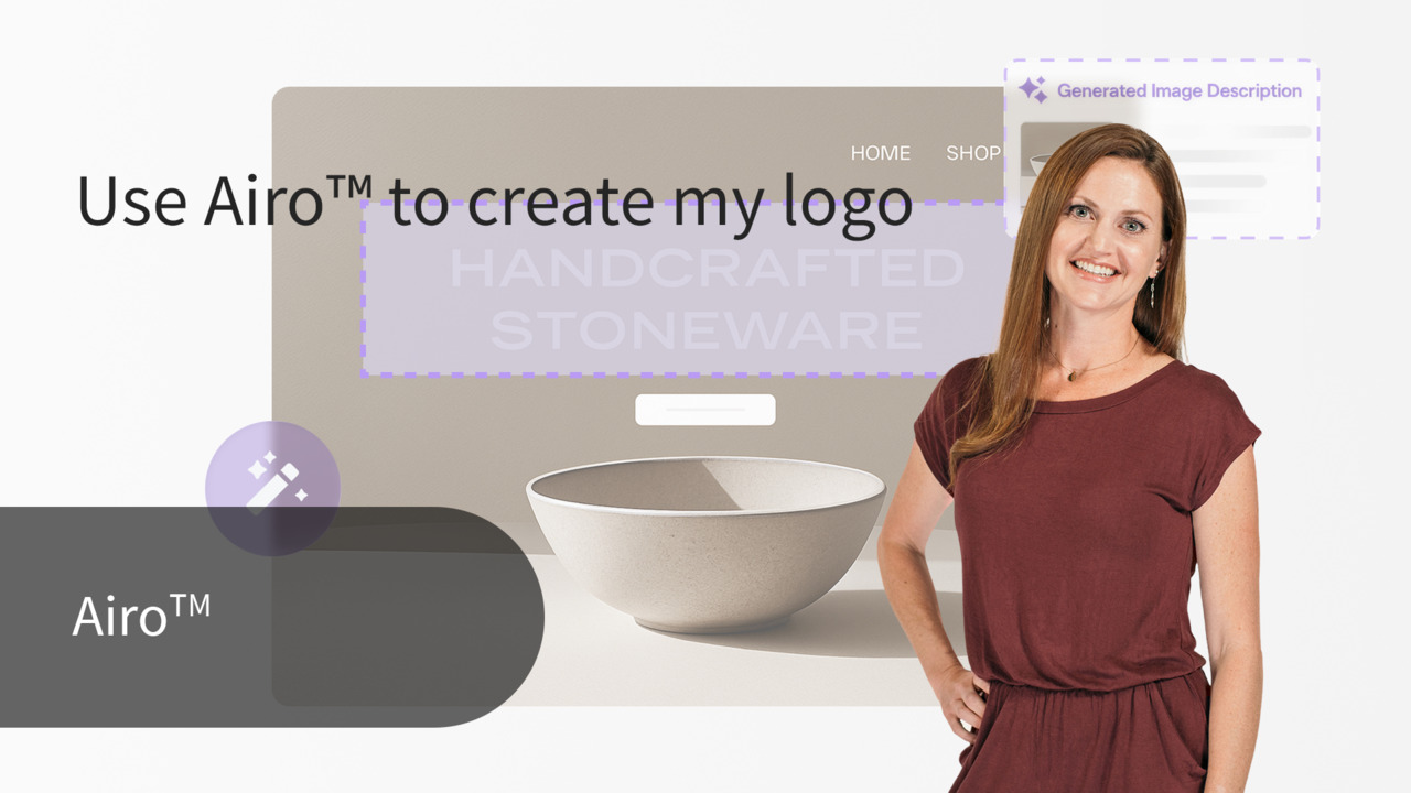 GoDaddy Help Center - How-To Video - Use Airo™ to create my logo
