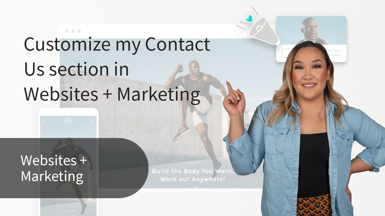 GoDaddy Help Center - How-To Video - Customize my Contact Us section in ...