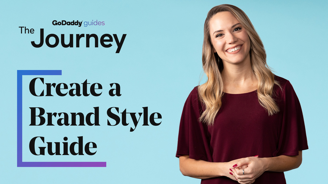 GoDaddy Help Center - How-To Video - How to Create a Brand Style Guide