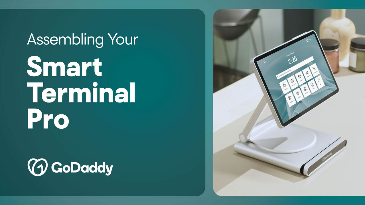 GoDaddy Help Center - How-To Video - Set Up Your Smart Terminal Pro