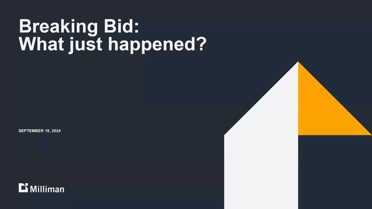 Breaking bid: What just happened?