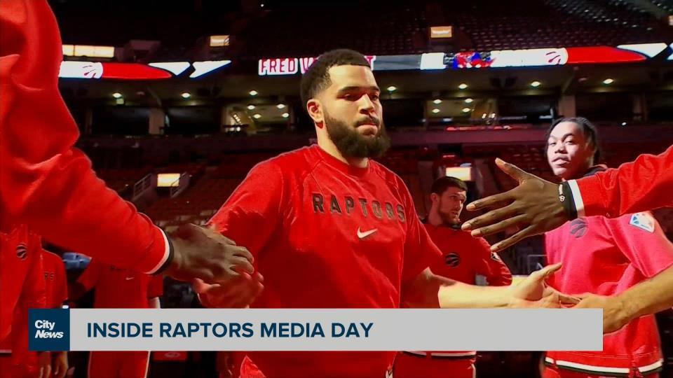 Inside Raptors Media Day | CityNews Toronto