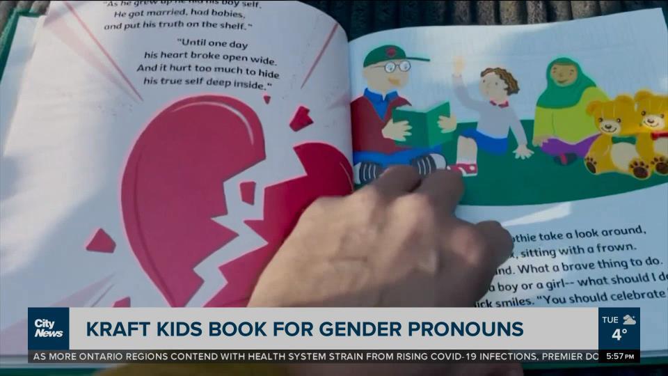 KRAFT releases children's book promoting gender pronouns