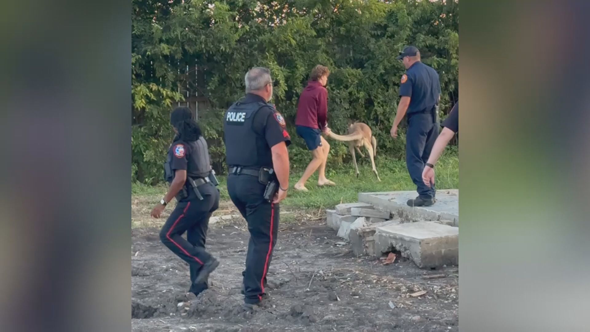 Heavy police presence at Hollow Water First Nation