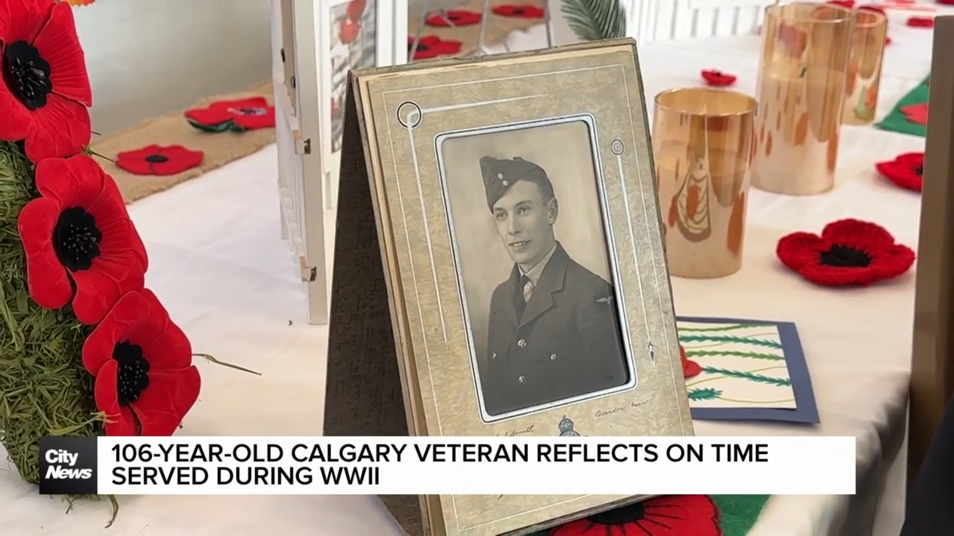 106-year-old Calgary veteran reflects on time served during WWII