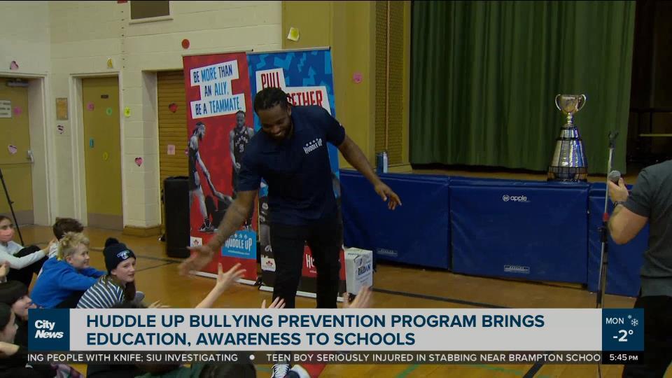 Huddle Up Anti-Bullying Program brings education, awareness to schools
