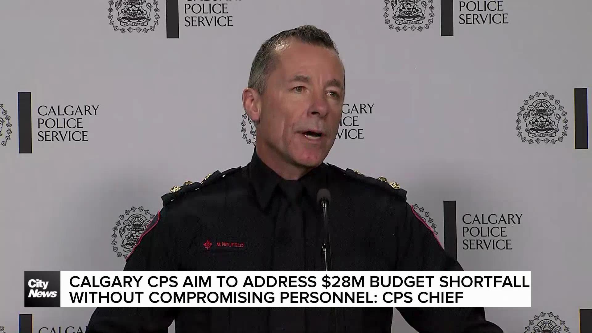 Calgary Police aims to address $28M budget shortfall without ...