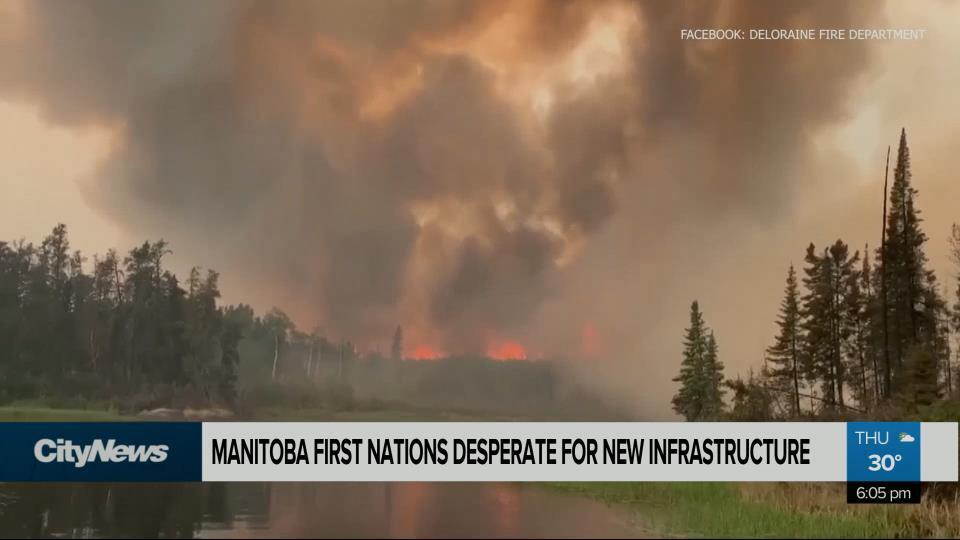 Evacuations continue as wildfires rage across Manitoba