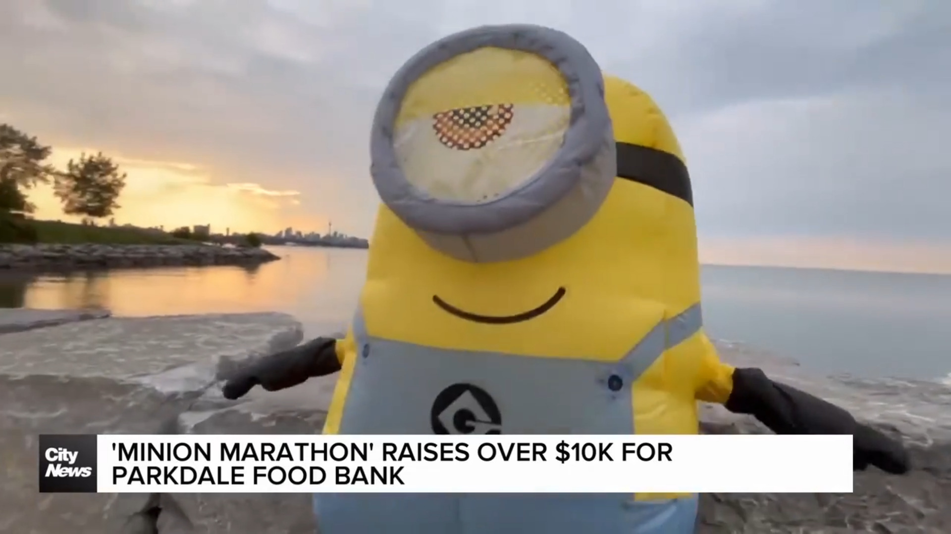 Toronto 'Minion Marathon' raises over $10K for local food bank