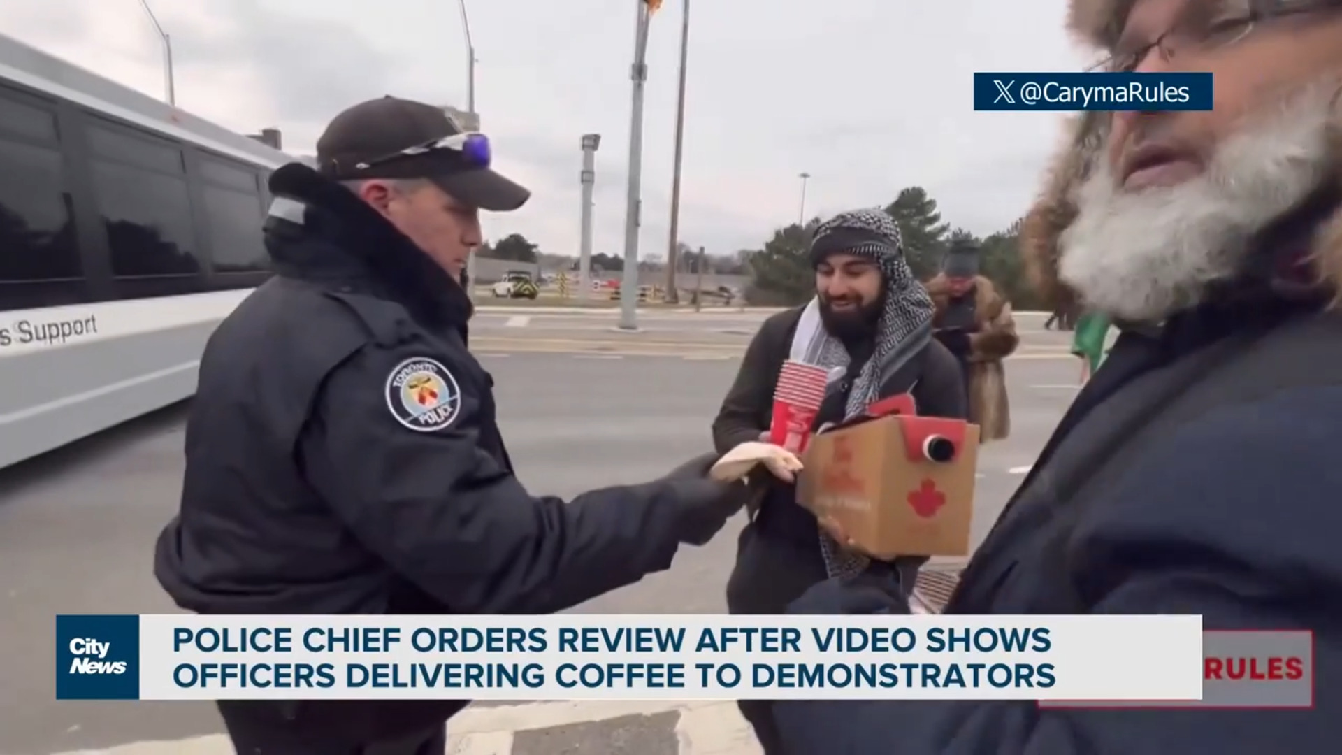 Toronto Police Chief orders review after video shows officers ...