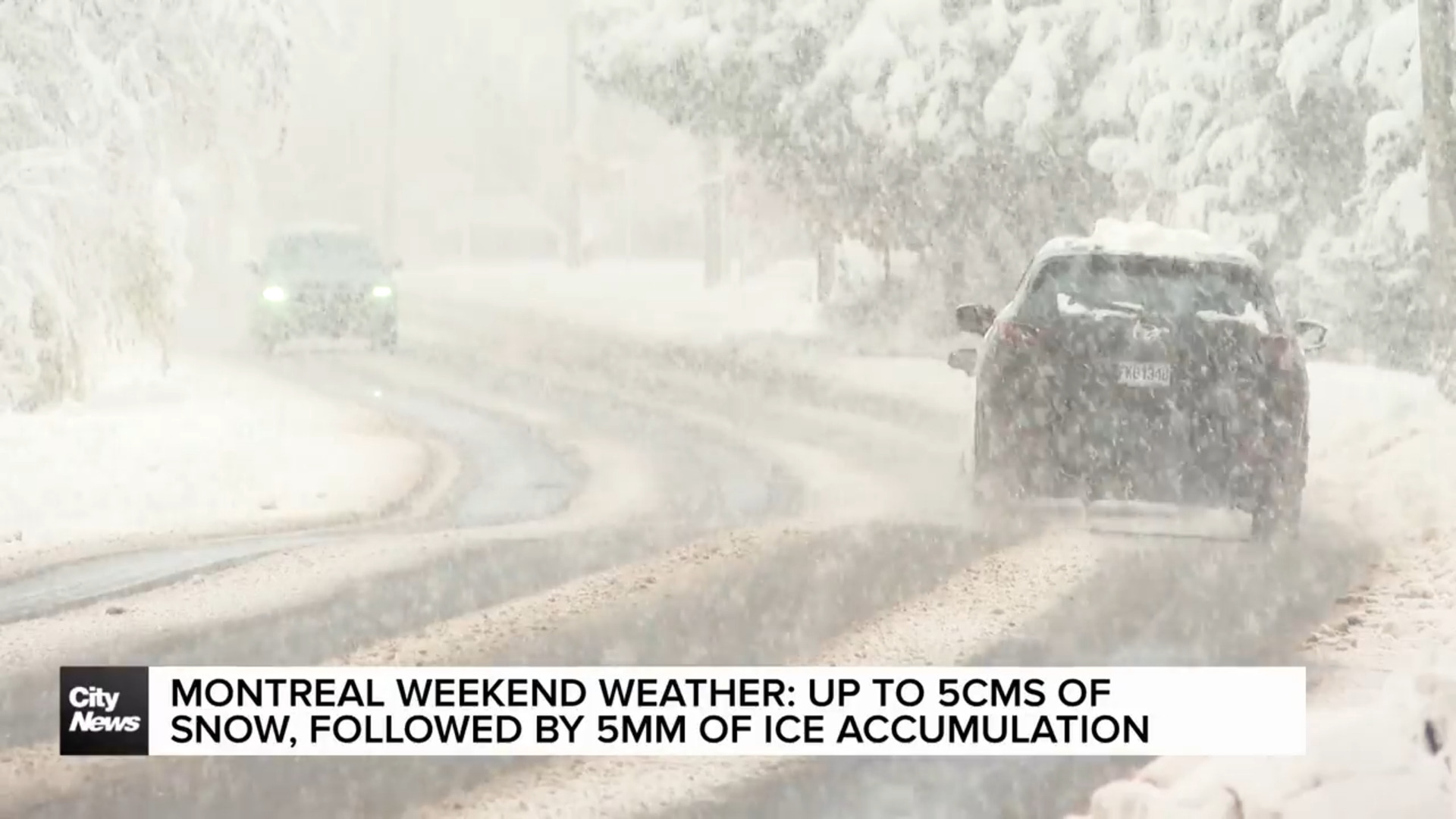 Freezing rain and snow expected in Montreal this weekend