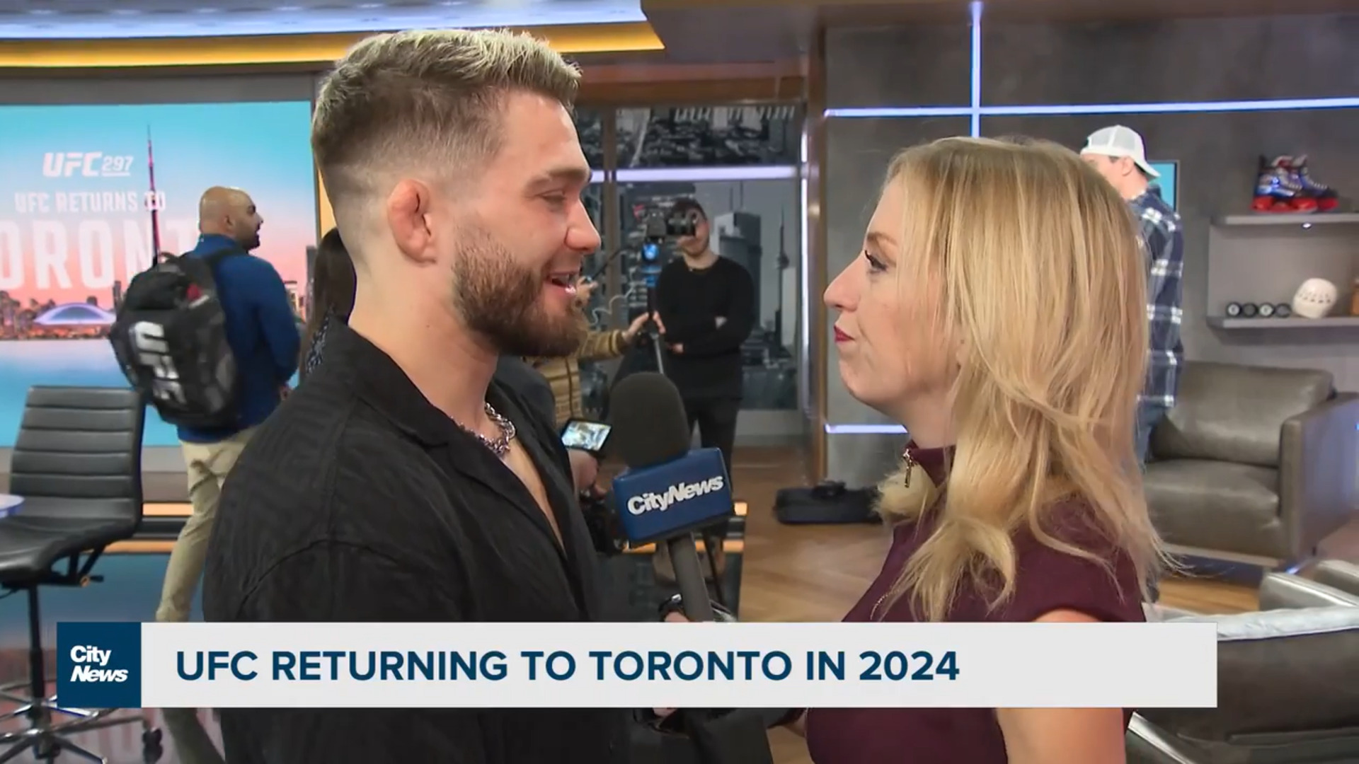 UFC athletes on the 'weigh-in' showdowns and coming back to Toronto