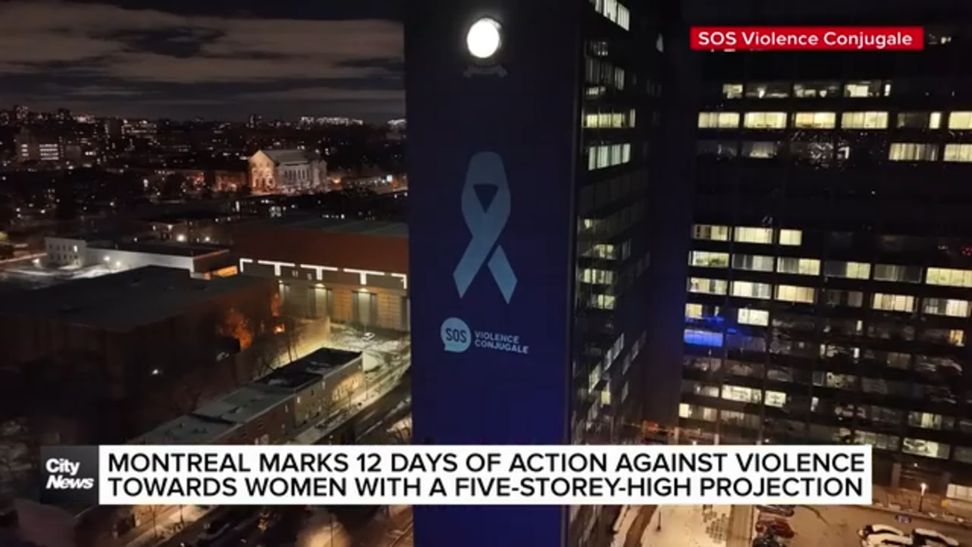 Montreal shines spotlight on violence against women