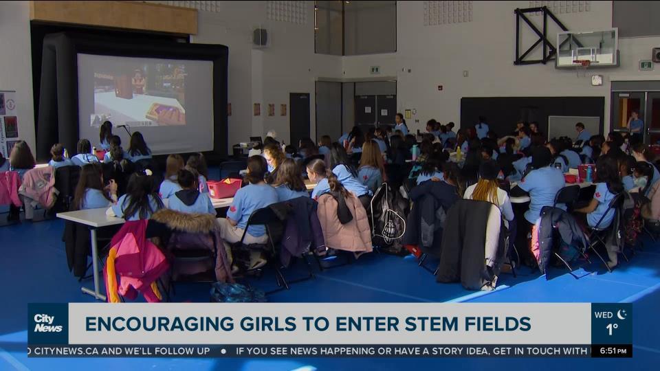 Encouraging girls to enter STEM fields