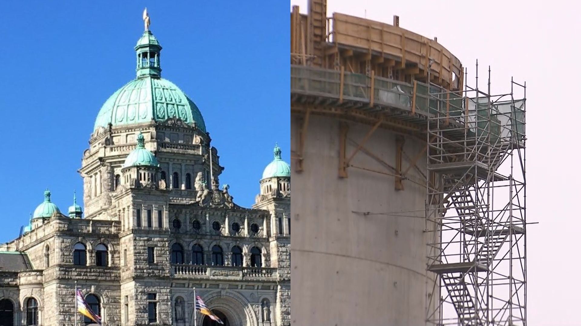 Police investigating overpass strike on Highway 1 in Langley