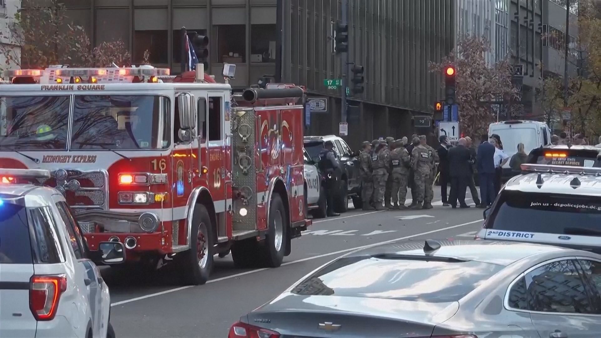 U.S. officials identify suspect in shooting of two National Guards