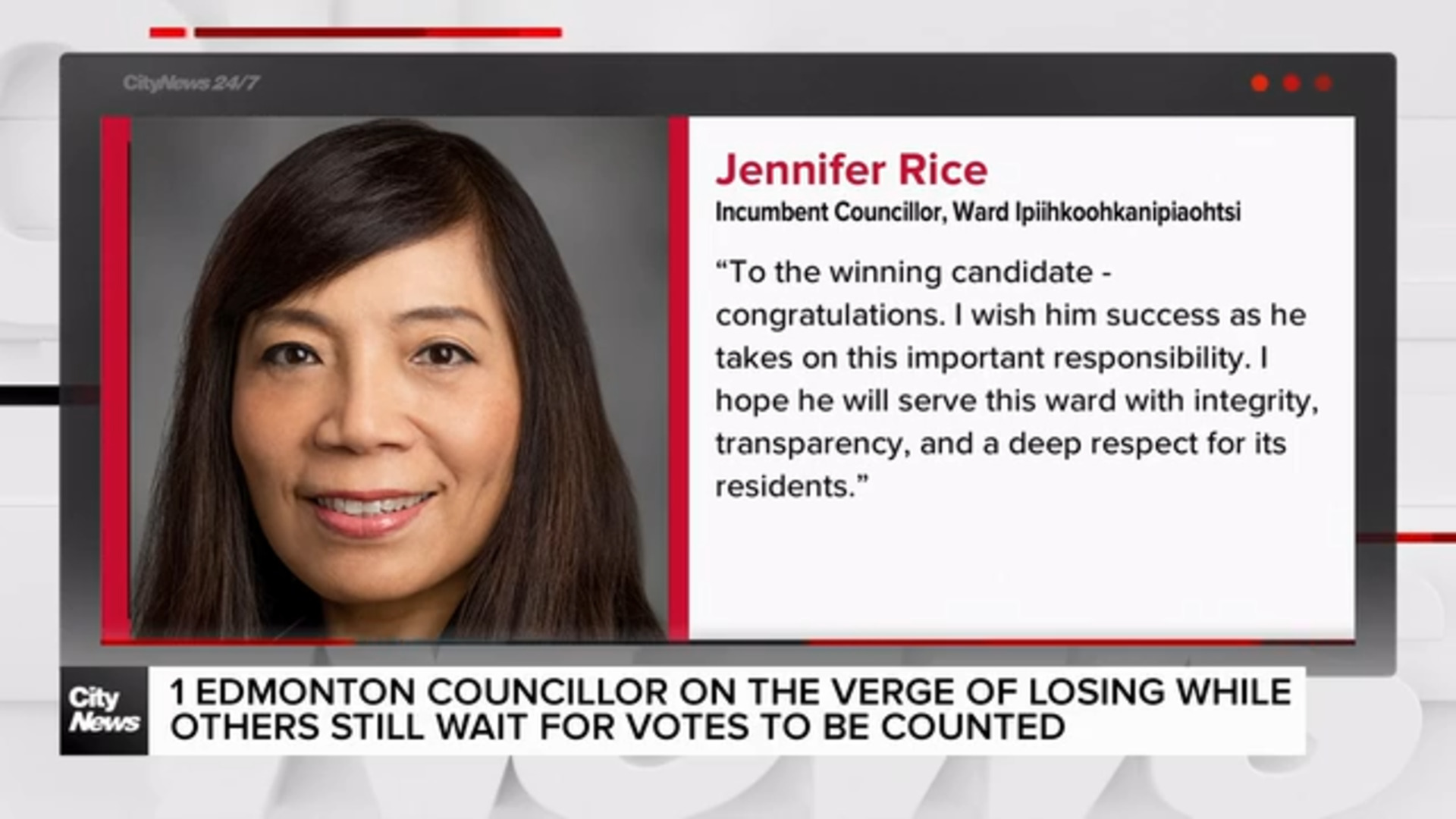 South Edmonton councillor expected to lose re-election bid, other wards ...