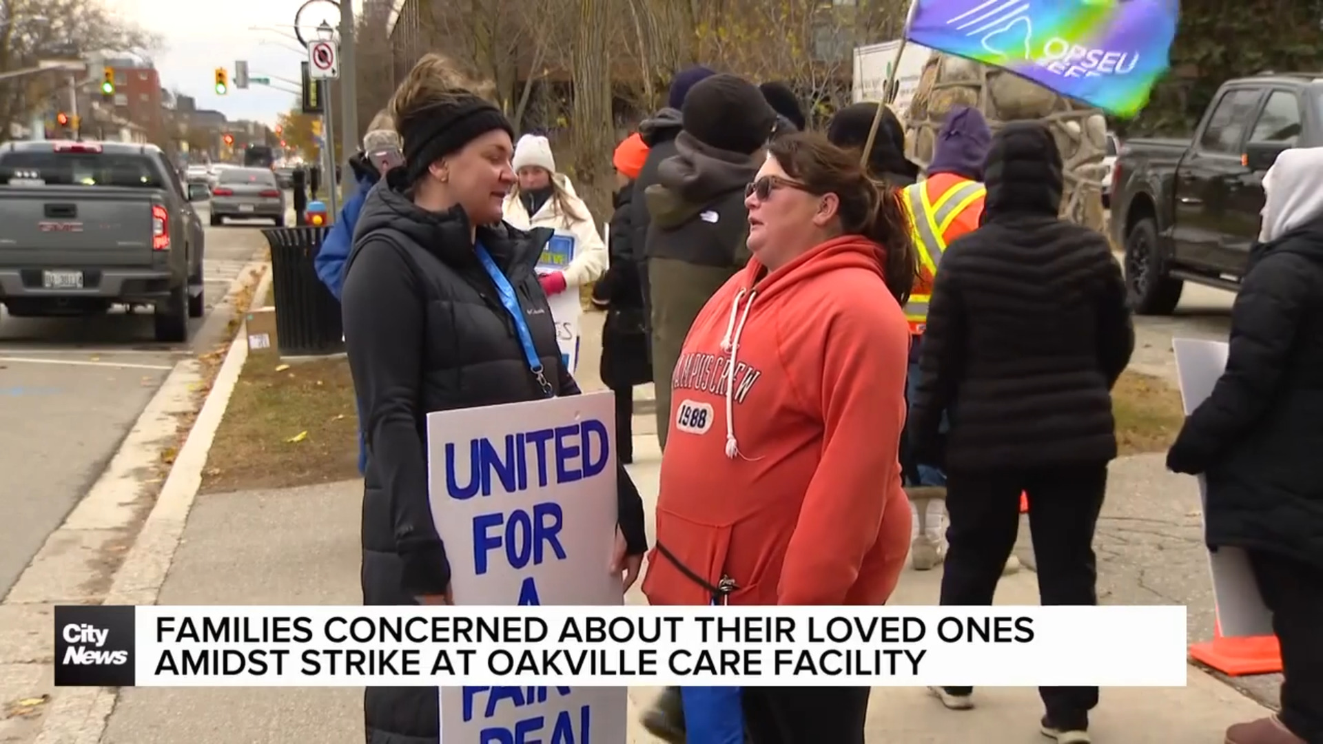 Families allege deteriorating conditions at care home amid strike