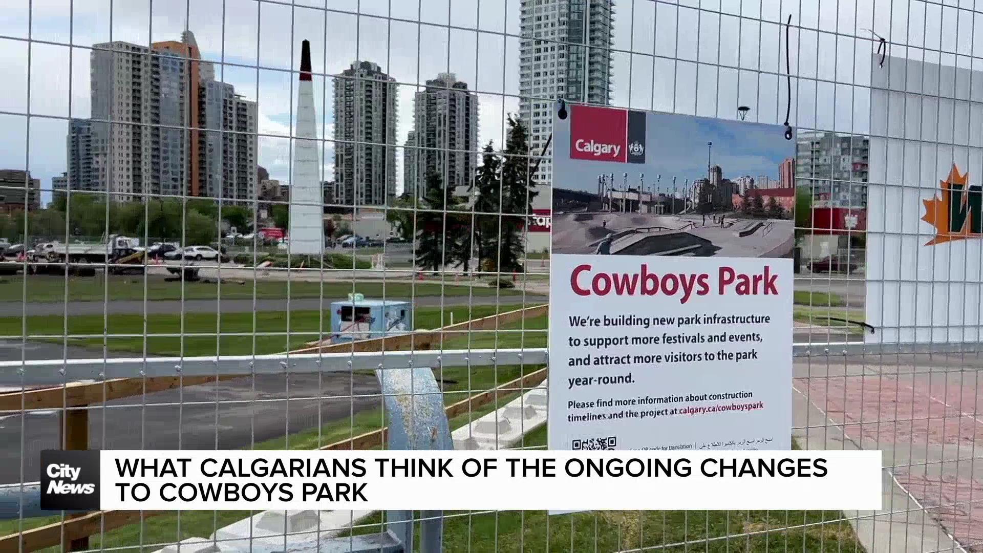 What Calgarians think of the ongoing changes to Cowboys Park