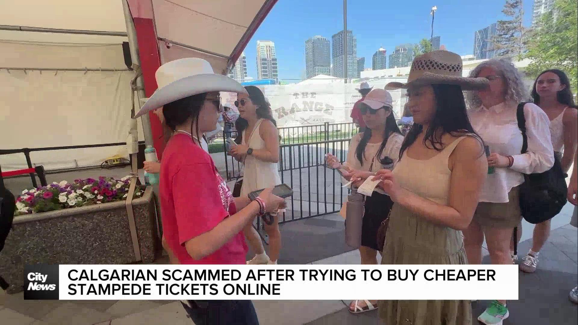 Calgarian scammed after trying to buy cheaper Stampede tickets online