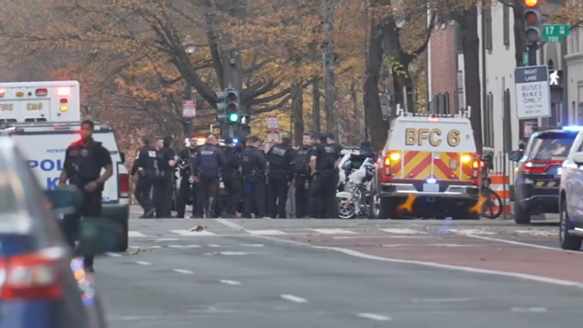 U.S. National Guard members shot in attack near White House