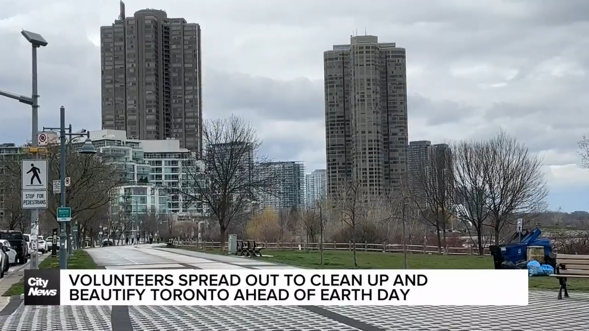 Volunteers spread out to clean up, beautify Toronto ahead of Earth Day