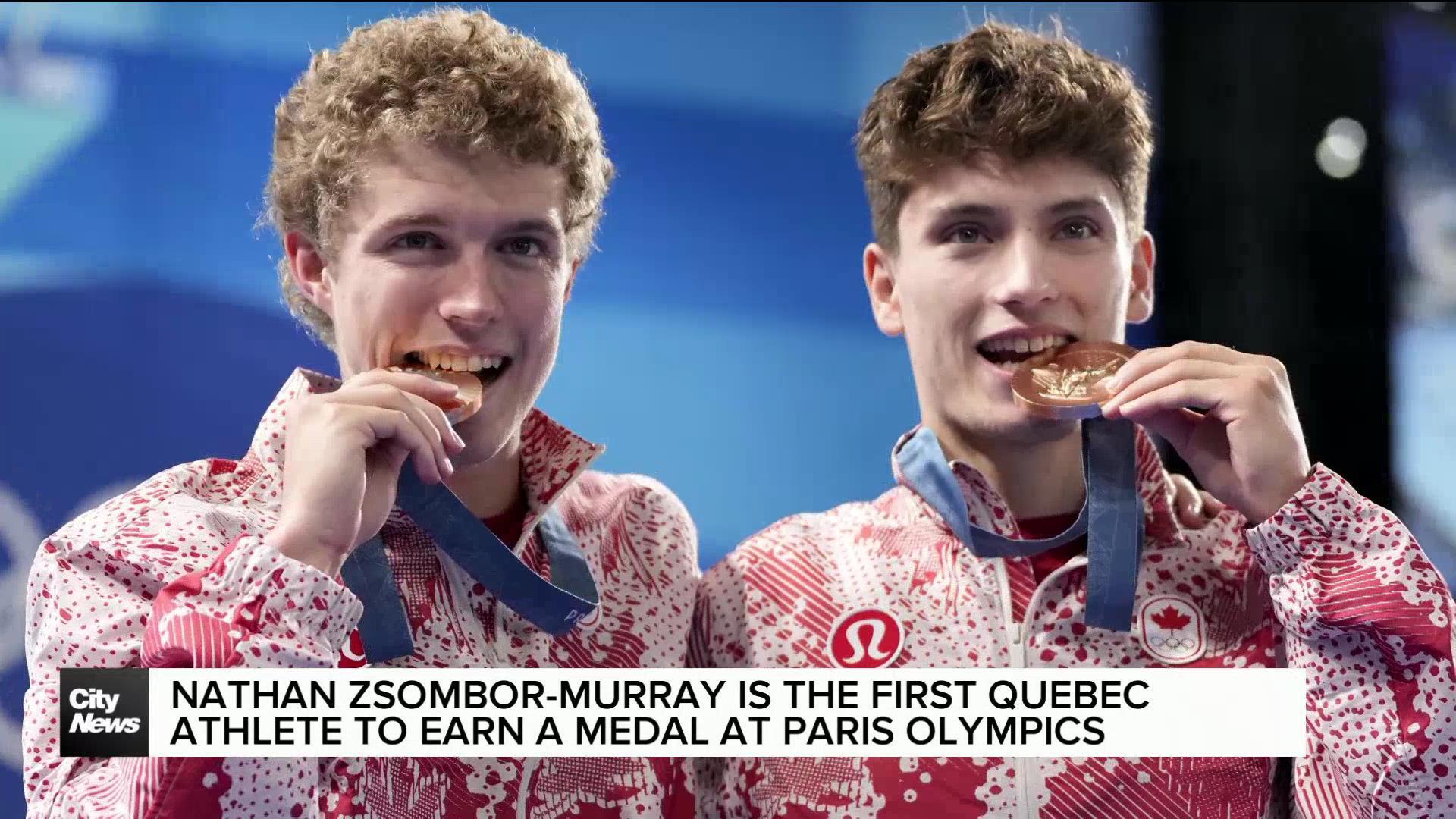 Quebecer earns Olympic bronze medal in men’s synchro 10-metre diving