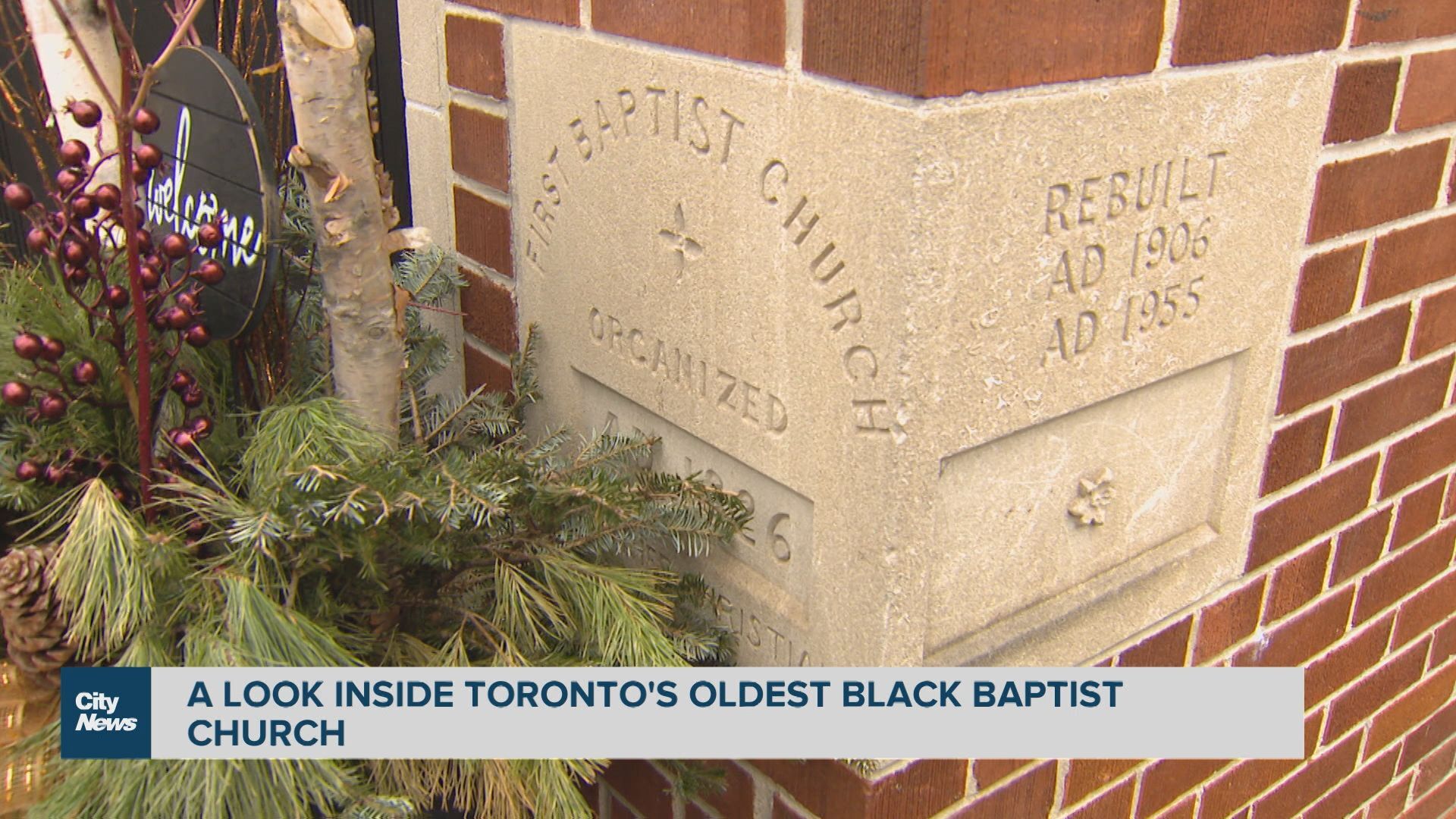 A look inside Toronto's oldest Black Baptist Church