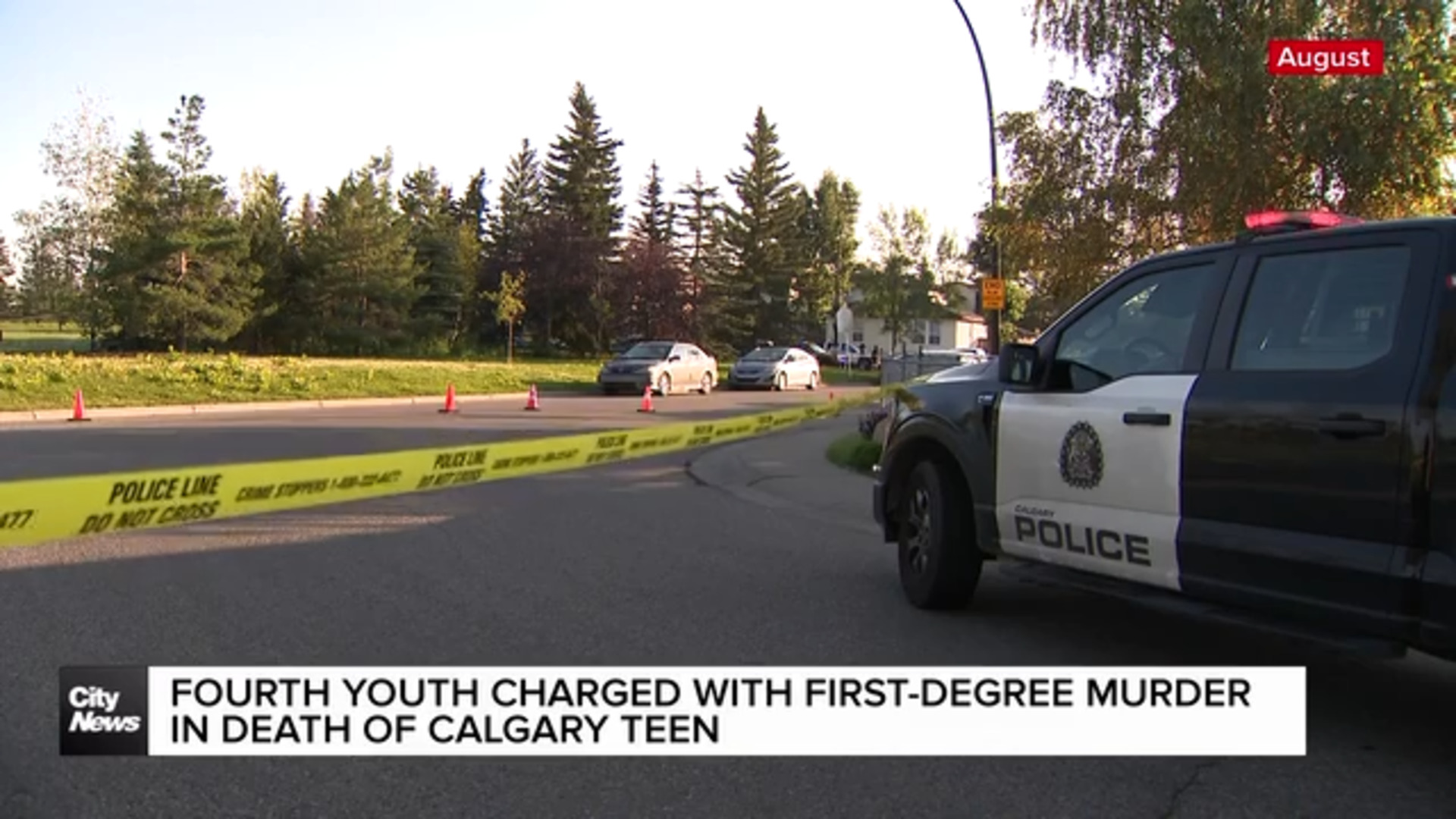 Fourth youth charged with first-degree murder in death of Calgary teen