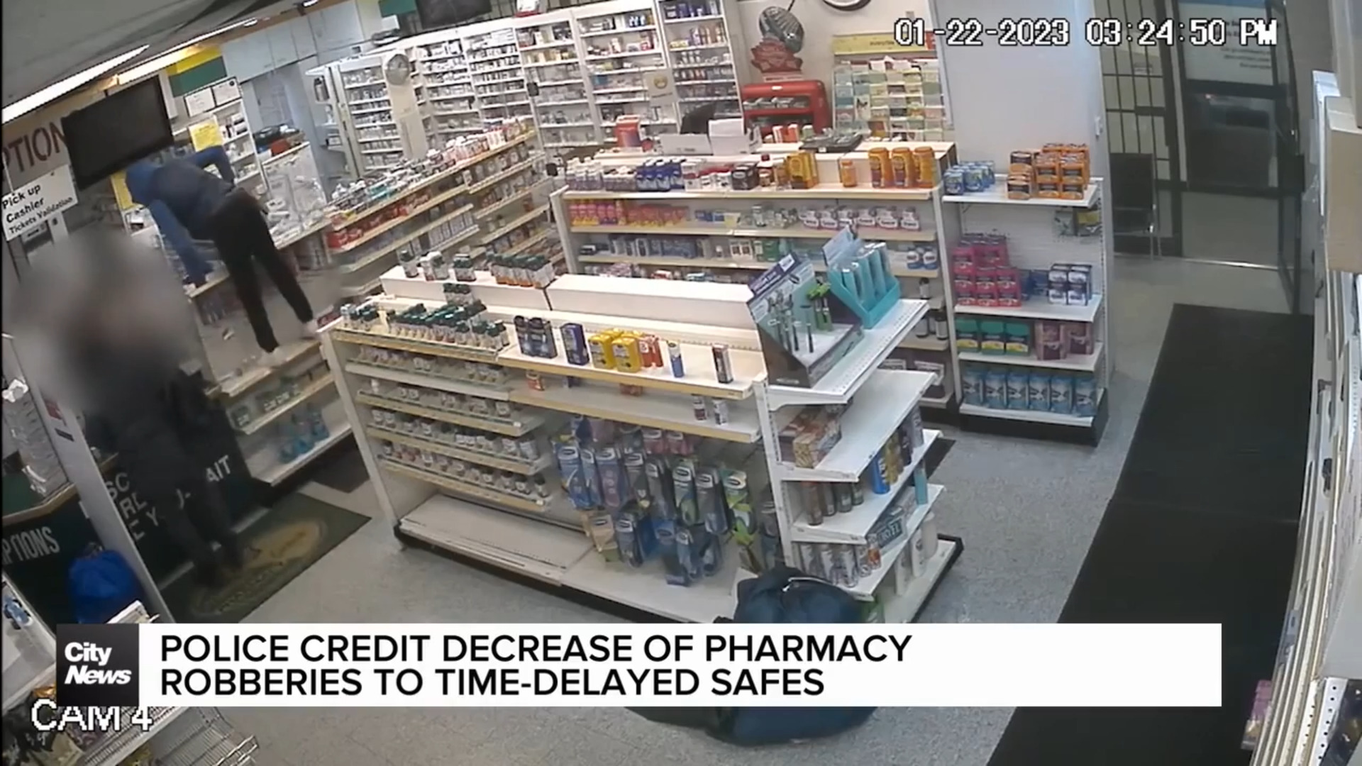 Police credit decrease of pharmacy robberies to time-delayed safes
