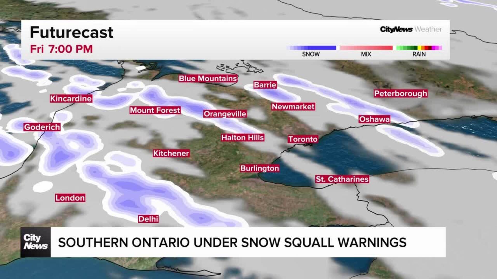 Southern Ontario bracing for more snow Friday