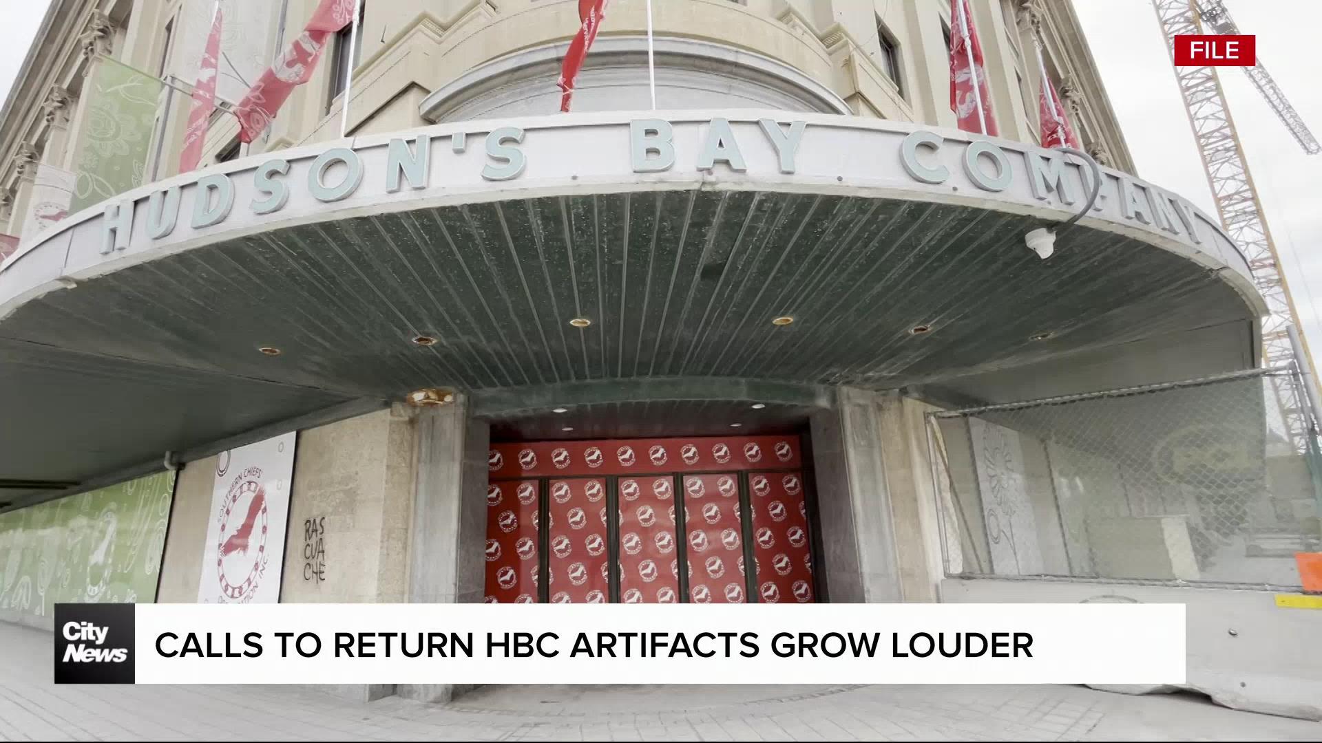 Calls to return HBC cultural items grow louder