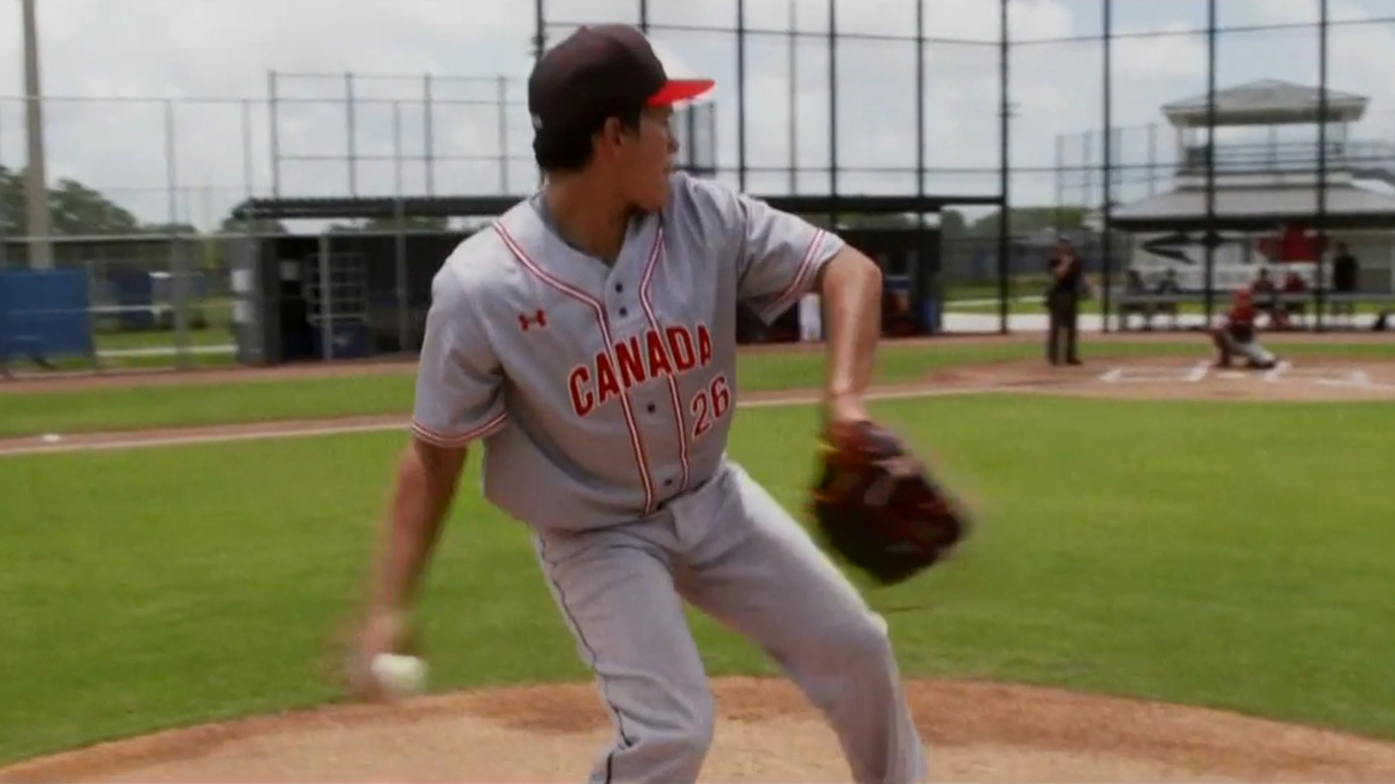 How Kaleb Thomas is becoming one of Canada's top pitching prospects