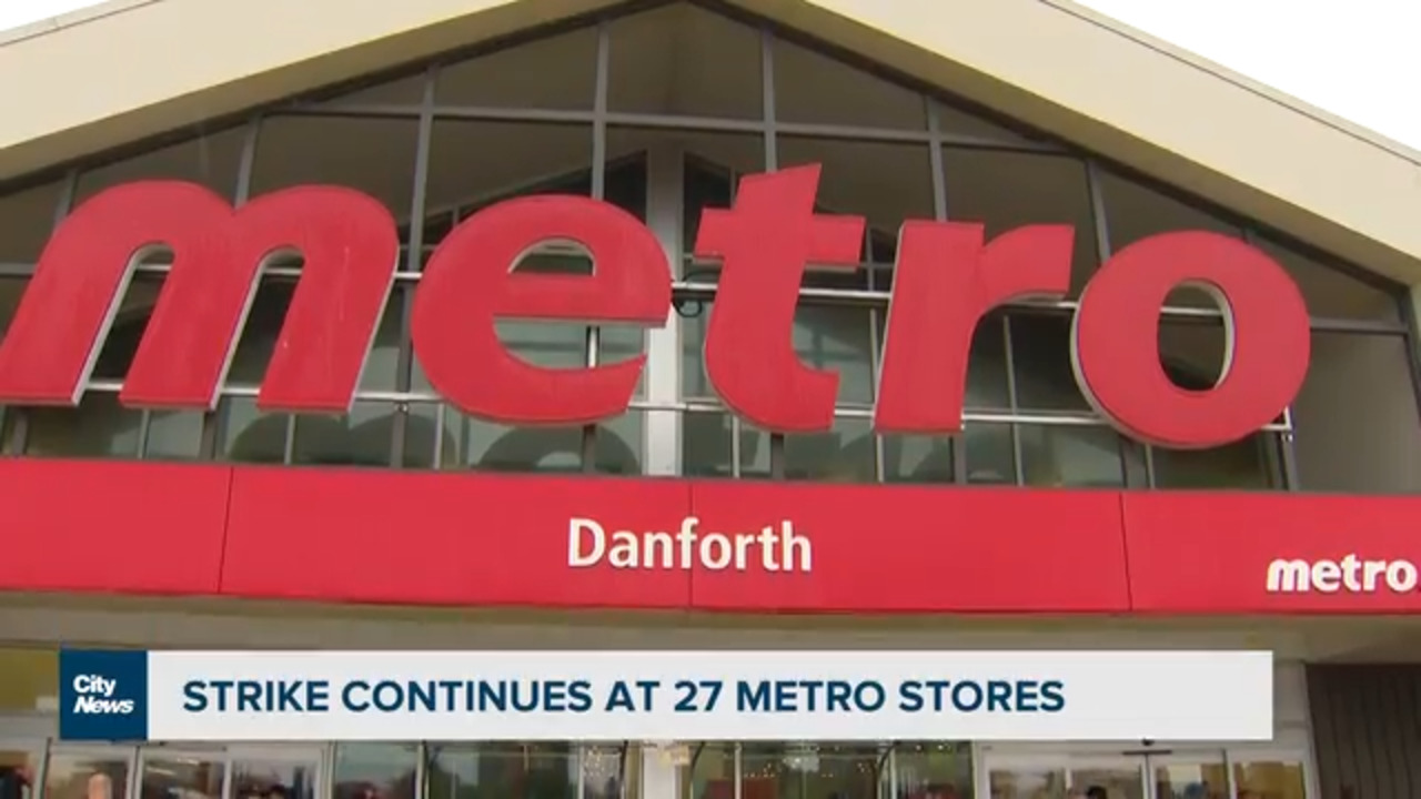 Business Report: Strike continues at GTA Metro stores