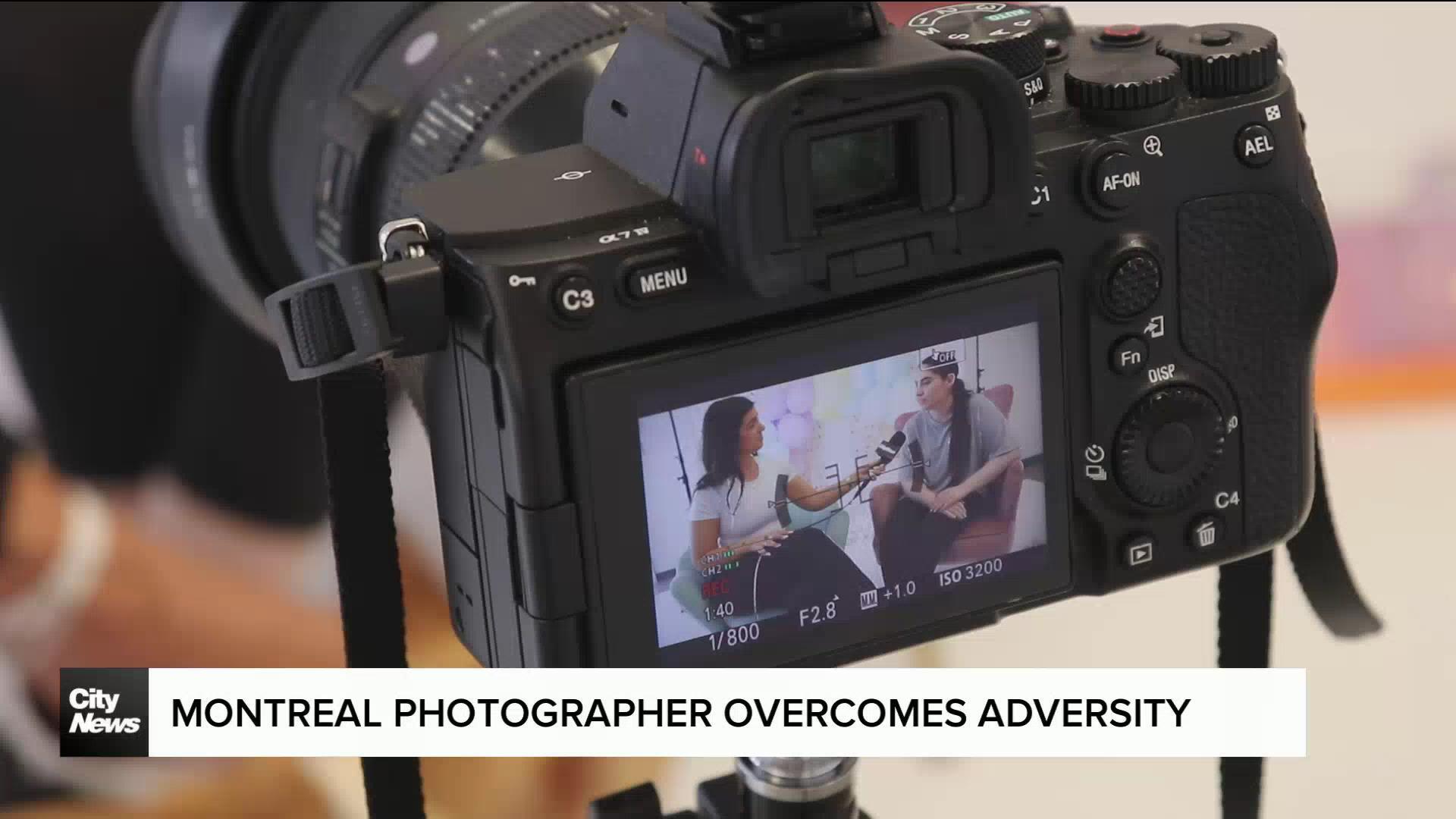 Montreal photographer celebrates one year of new studio after fire