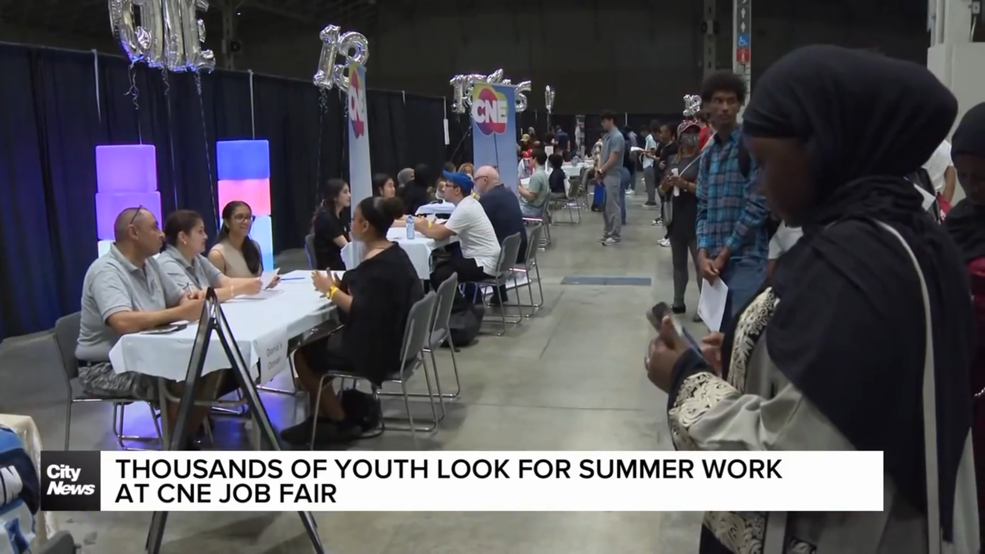 Thousands of youth look for summer work at CNE job fair