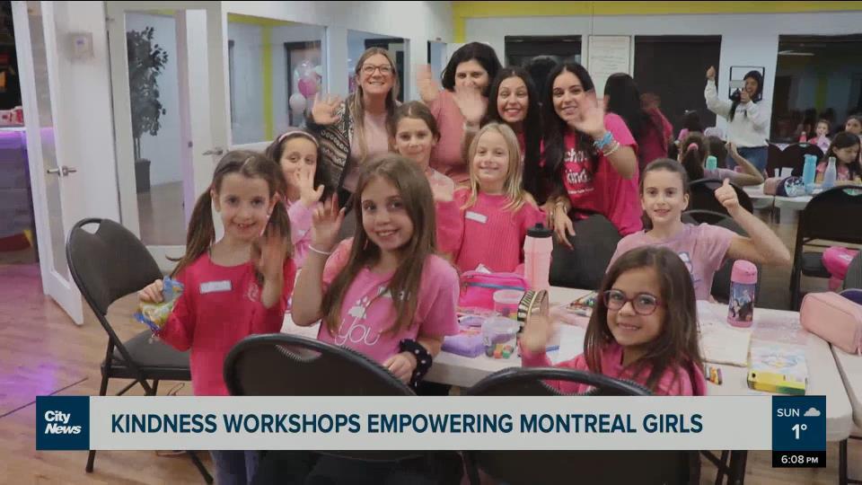 Kind workshops empowering Montreal girls