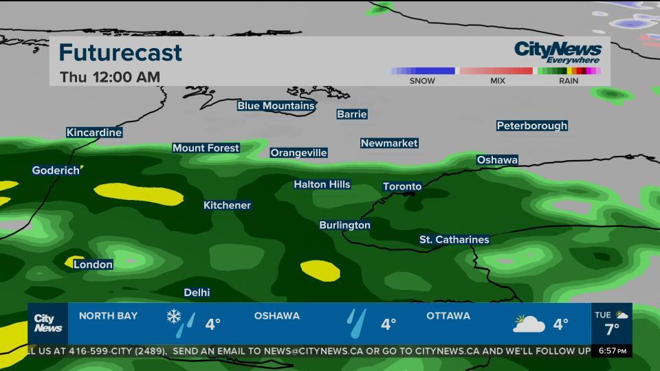 Toronto temperatures to increase with rain on the way | CityNews Toronto