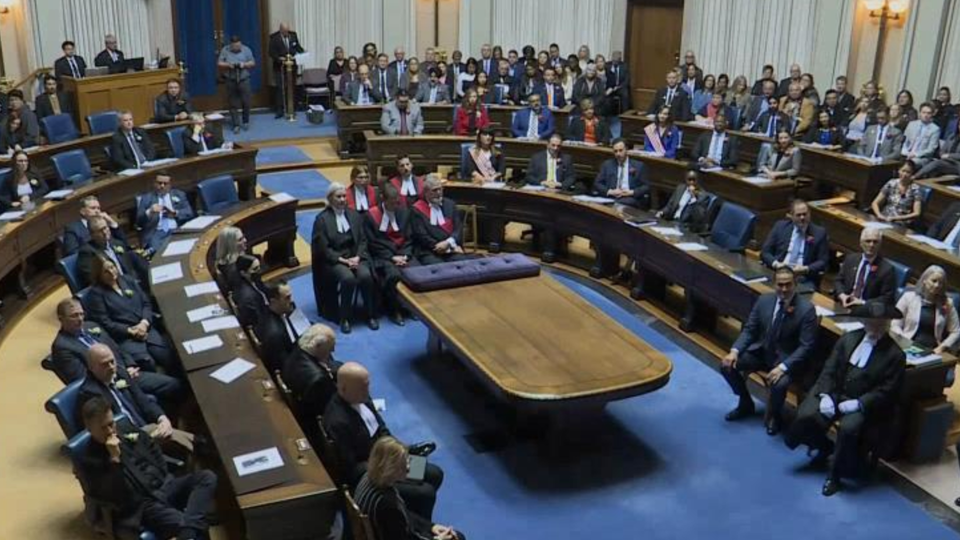Wab Kinew lays out priorities in his first throne speech