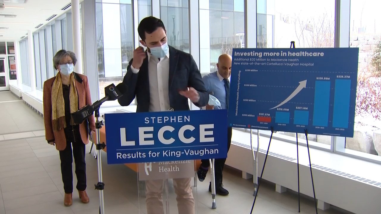 Stephen Lecce apologizes for 'slave auction' | CityNews Toronto