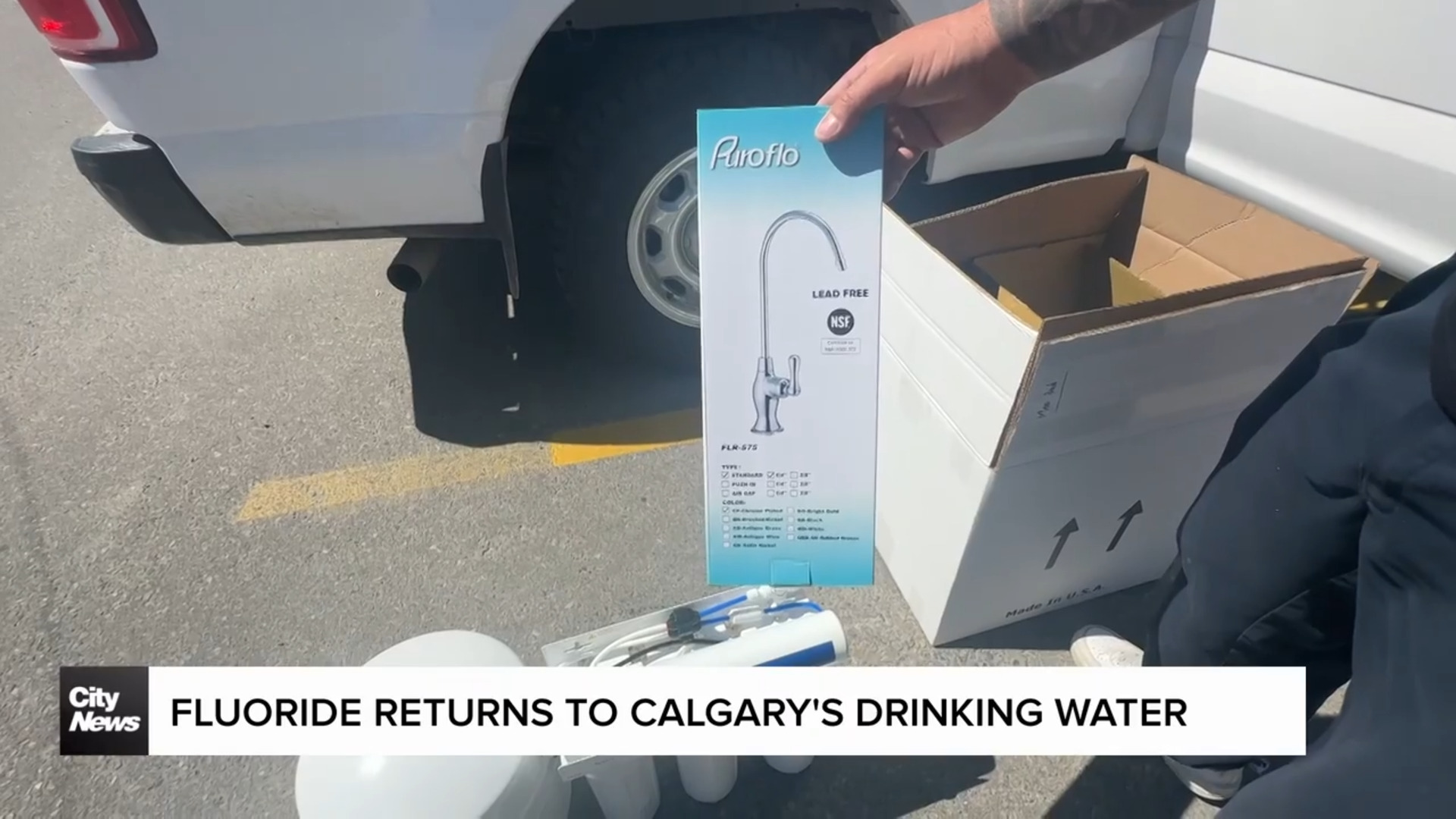 Fluoride returns to Calgary's drinking water