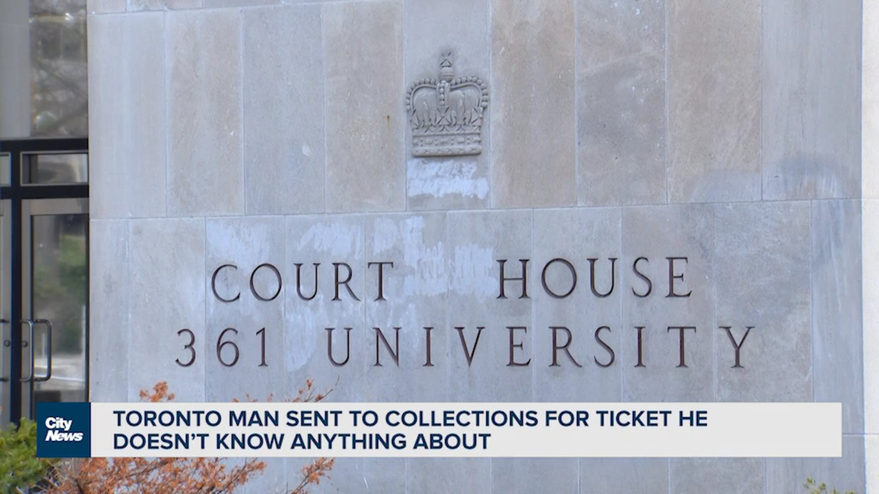 Toronto man sent to collections for ticket he never remembers getting